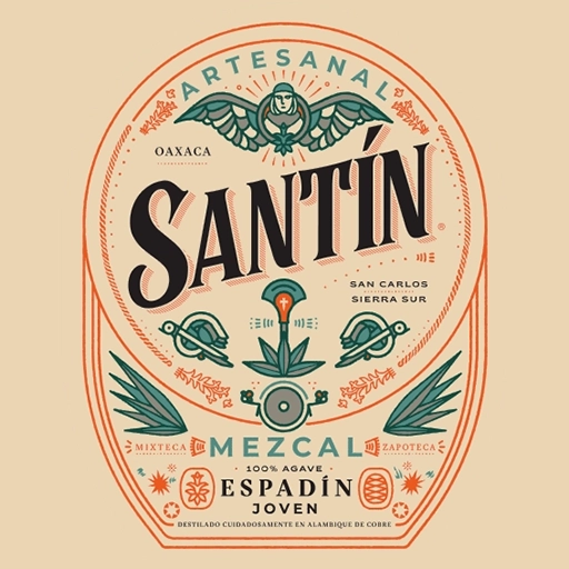 Mezcal SANTÍN Espadín Joven - MEZCAL ARTESANAL DE OAXACA